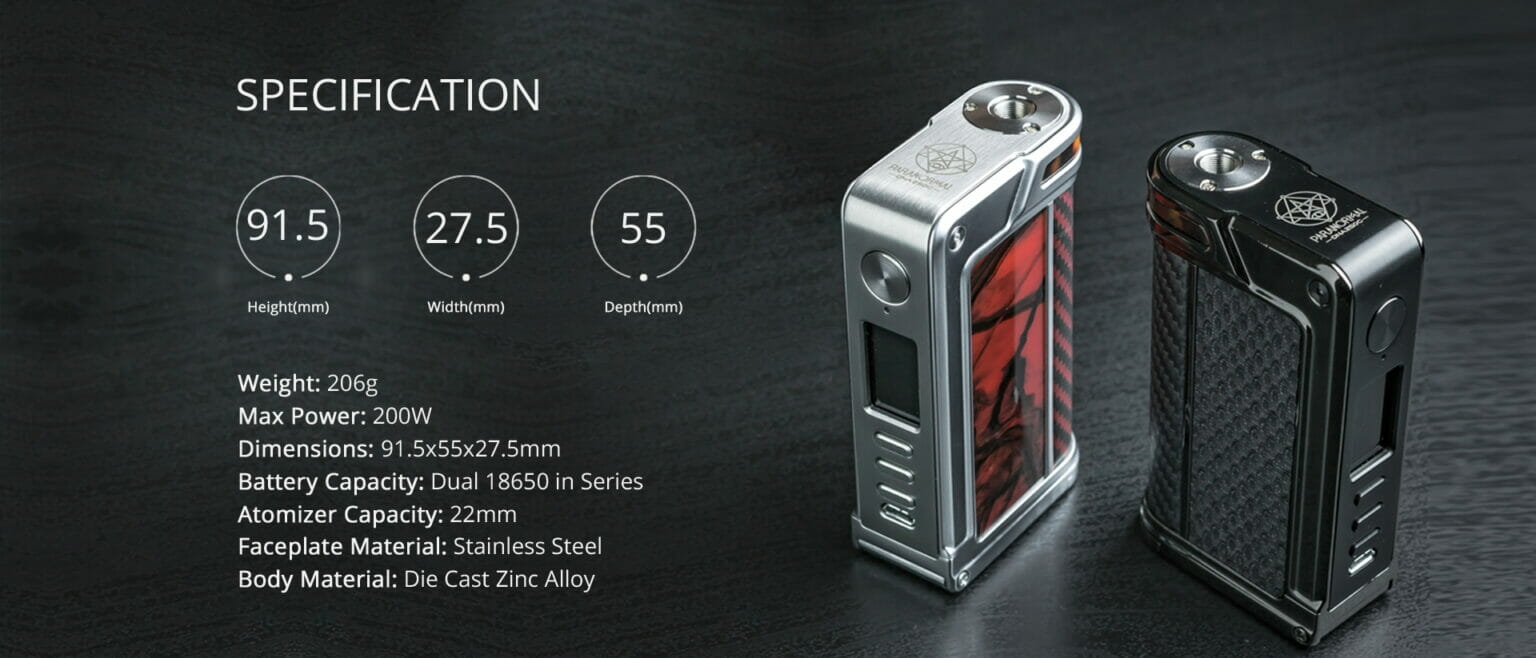 Paranormal DNA 250C | LVE Vapor